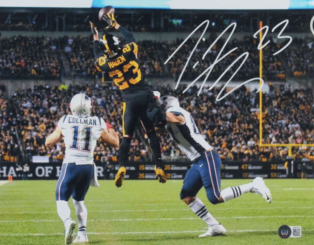 Joe Haden Signed Steelers 11x14 Photo (Beckett) | Pristine Auction