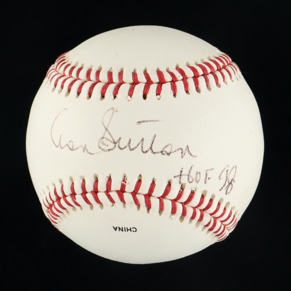 Don Sutton Signed OL Baseball Inscribed "HOF 98" (JSA) | Pristine Auction