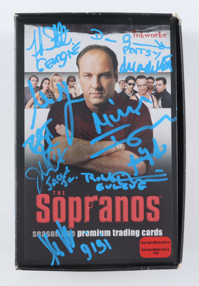 "The Sopranos" Trading Card Box Signed by (12) with Ray Abruzzo, Jason ...