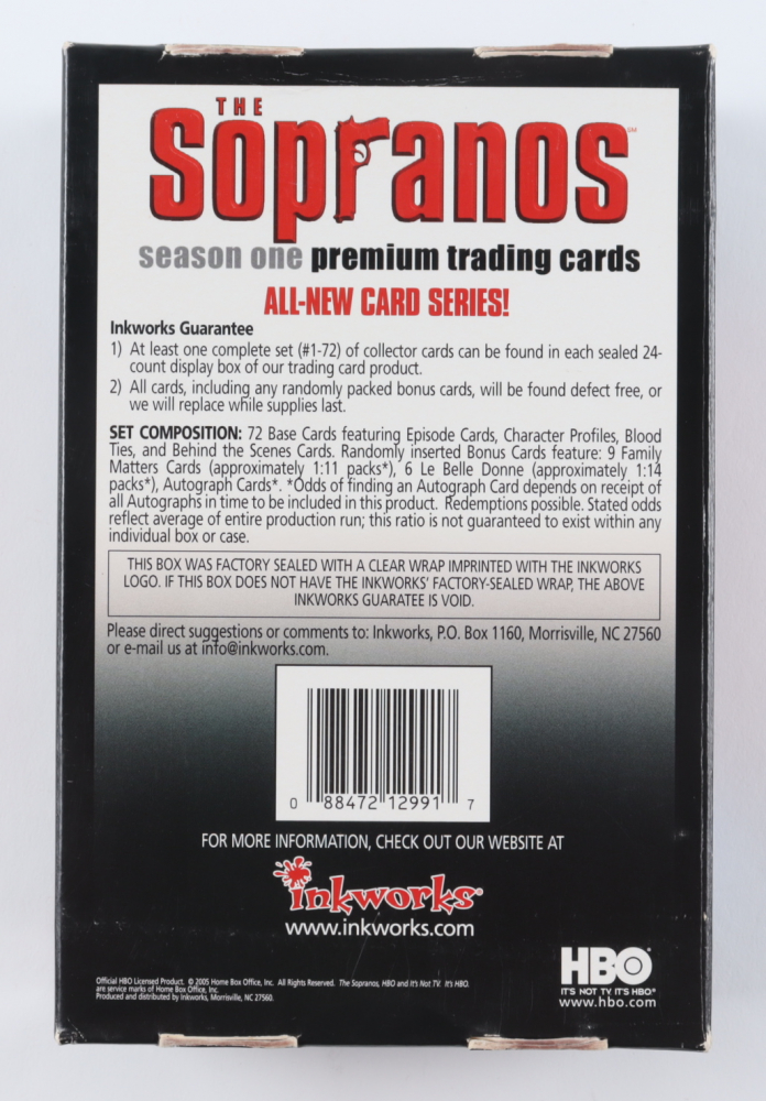 "The Sopranos" Trading Card Box Signed by (12) with Ray Abruzzo, Jason ...