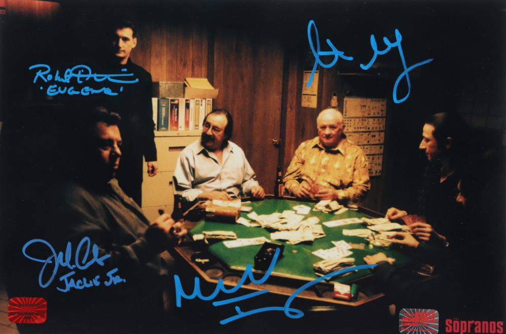 "The Sopranos" 8x12 Photo Signed by (4) with Robert Funaro, Jason ...