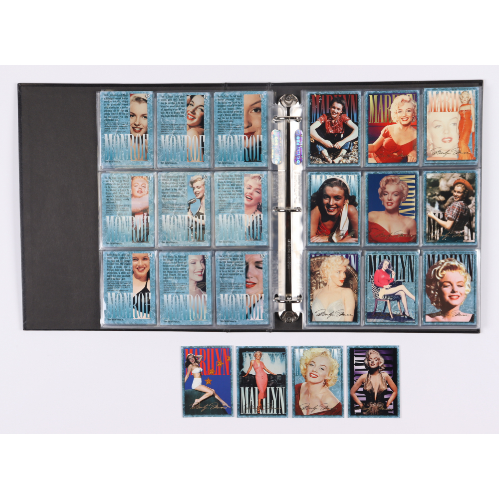 Complete Set of (100) 1993 Sports Time Marilyn Monroe Trading Cards ...