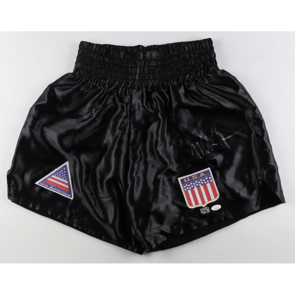 Mike Tyson Signed Boxing Trunks (JSA & Tyson) | Pristine Auction