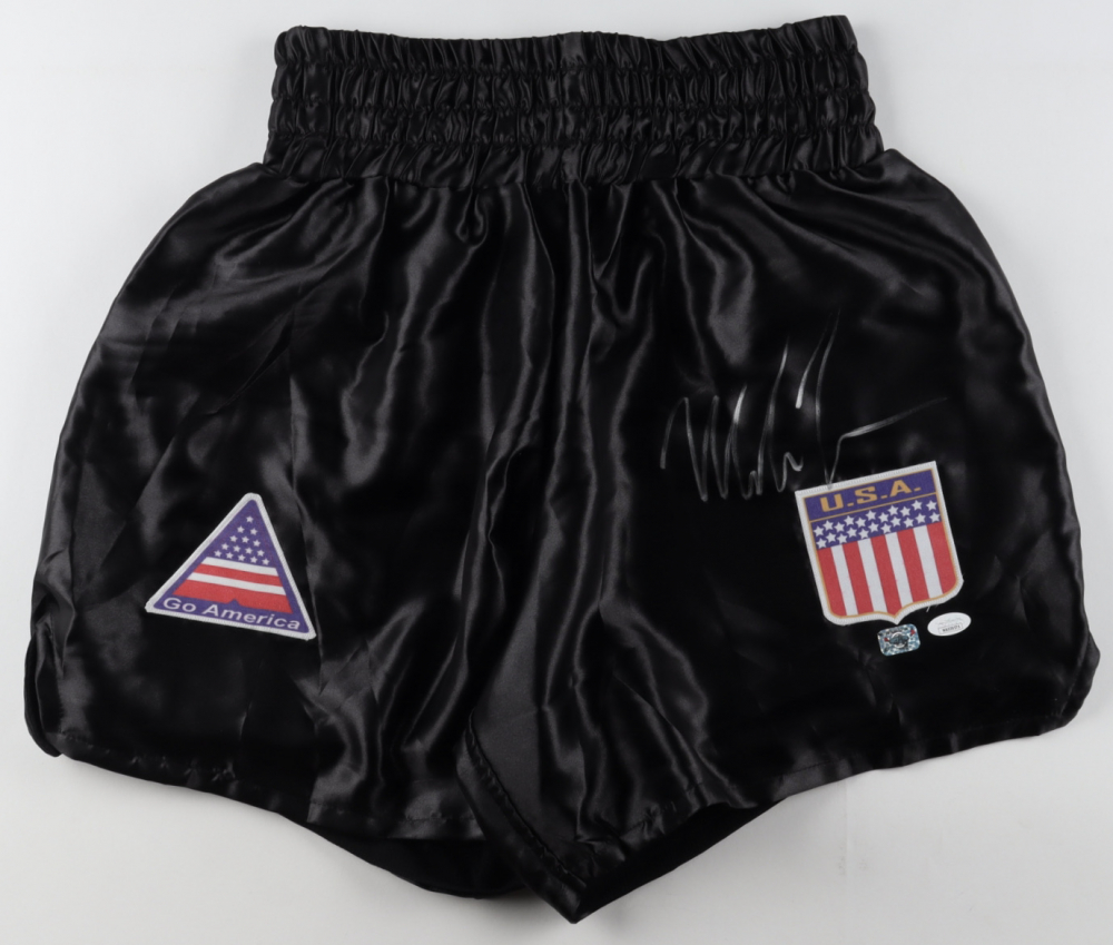 Mike Tyson Signed Boxing Trunks (JSA & Tyson) | Pristine Auction