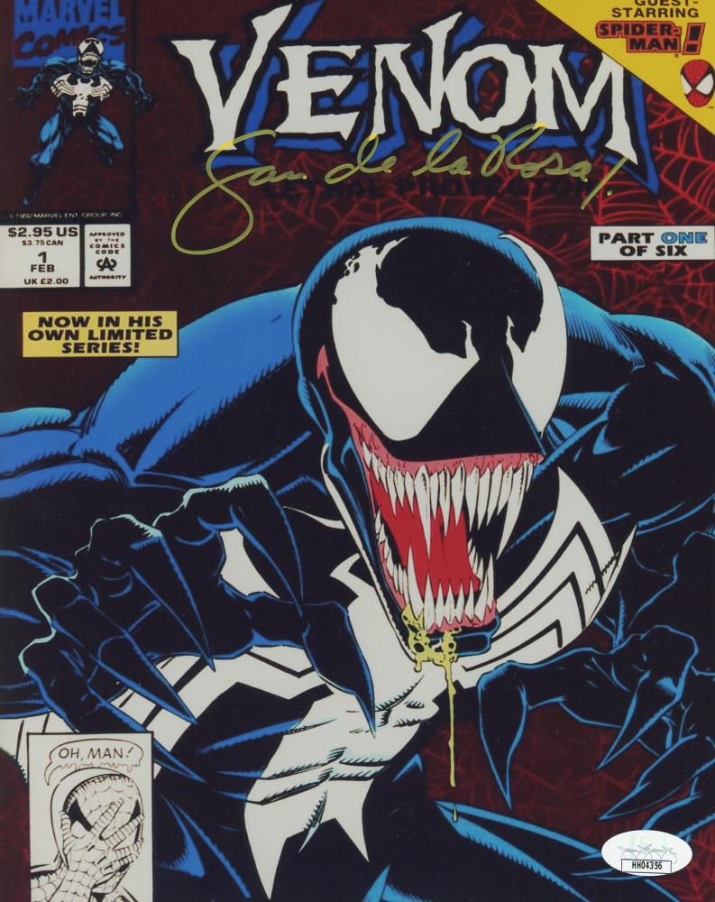 Sam De La Rosa Signed "Venom" 8x10 Photo (JSA) | Pristine Auction