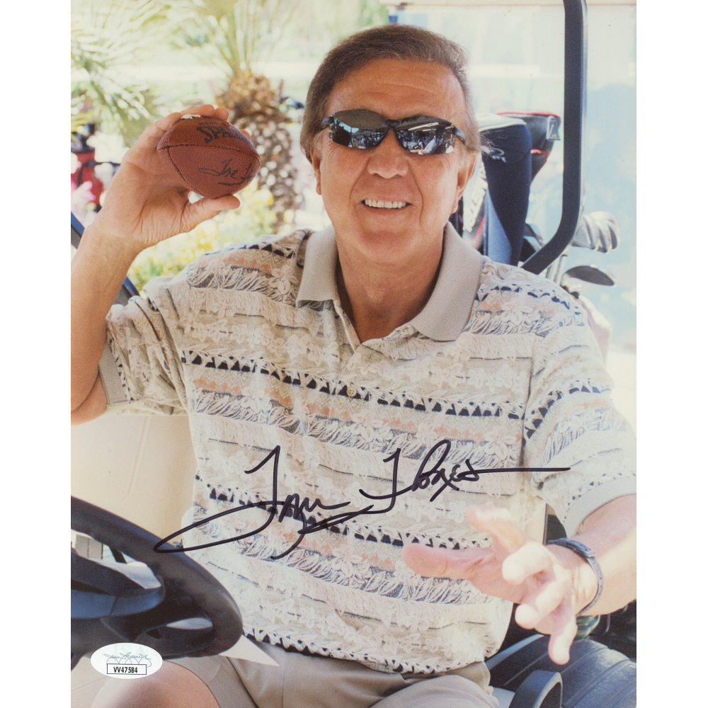 Tom Flores Signed 8x10 Photo (JSA) | Pristine Auction