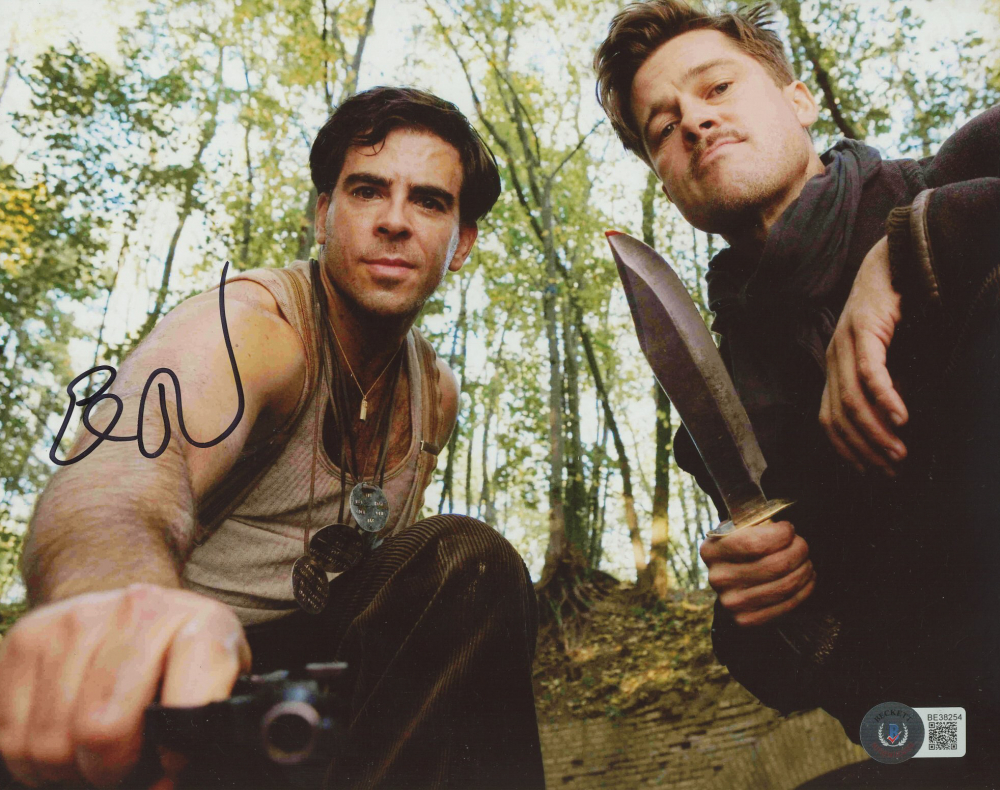Eli Roth Signed "Inglourious Basterds" 8x10 Photo (Beckett) | Pristine ...