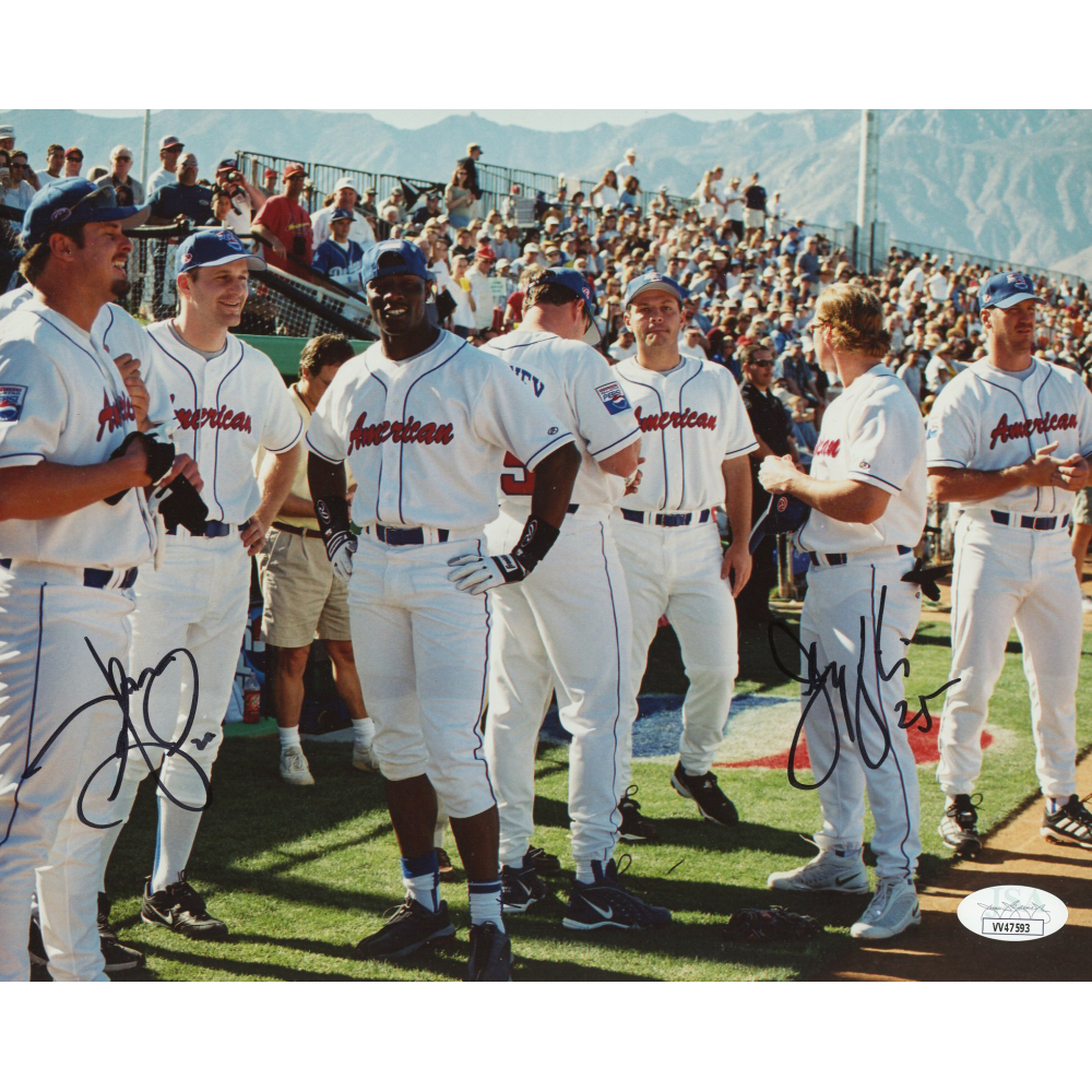 Jason Giambi & Jeremy Giambi Signed Team USA 8x10 Photo (JSA ...