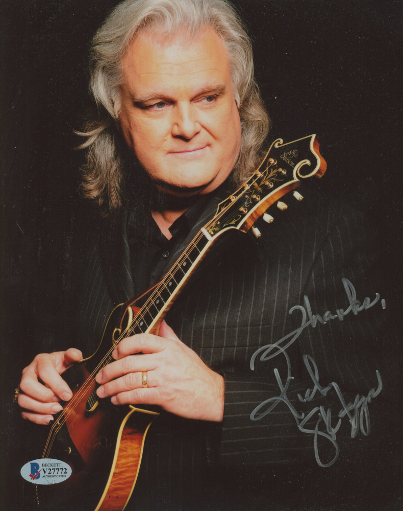 Ricky Skaggs Signed 8x10 Photo Inscribed "Thanks" (Beckett) | Pristine ...
