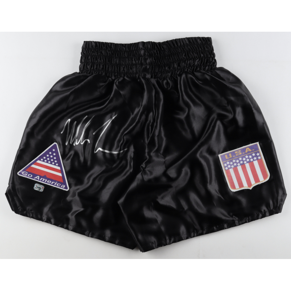Mike Tyson Signed Boxing Trunks (Tyson) | Pristine Auction