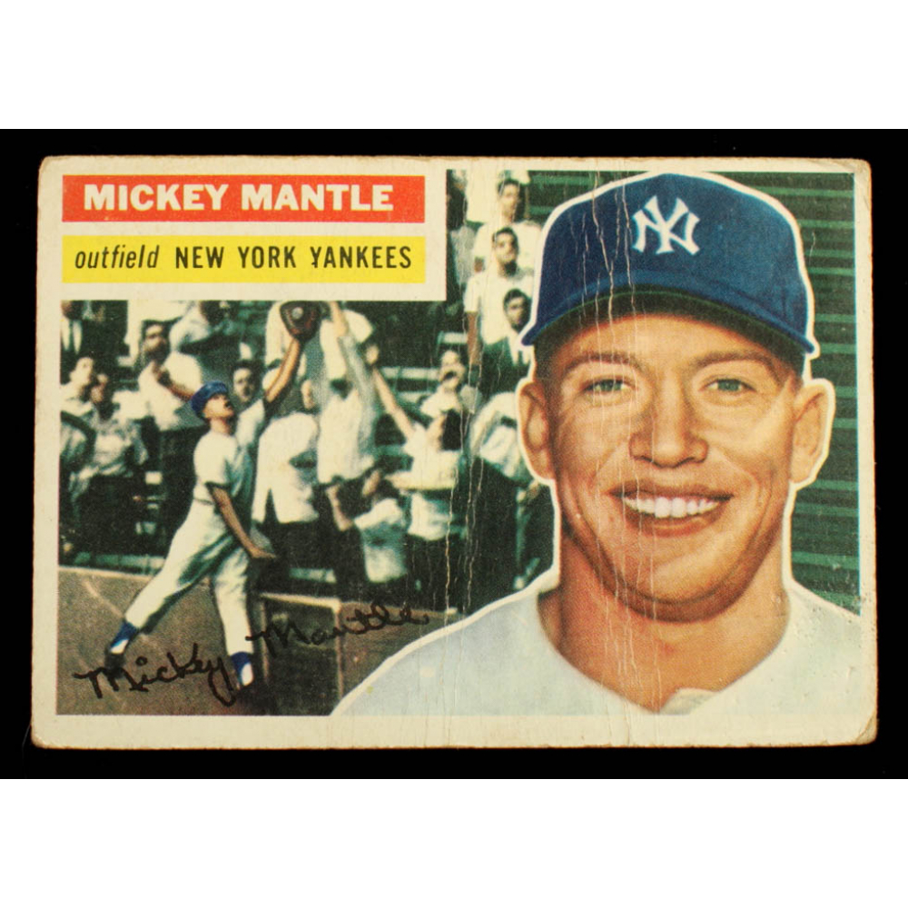 Mickey Mantle 1956 Topps #135 | Pristine Auction