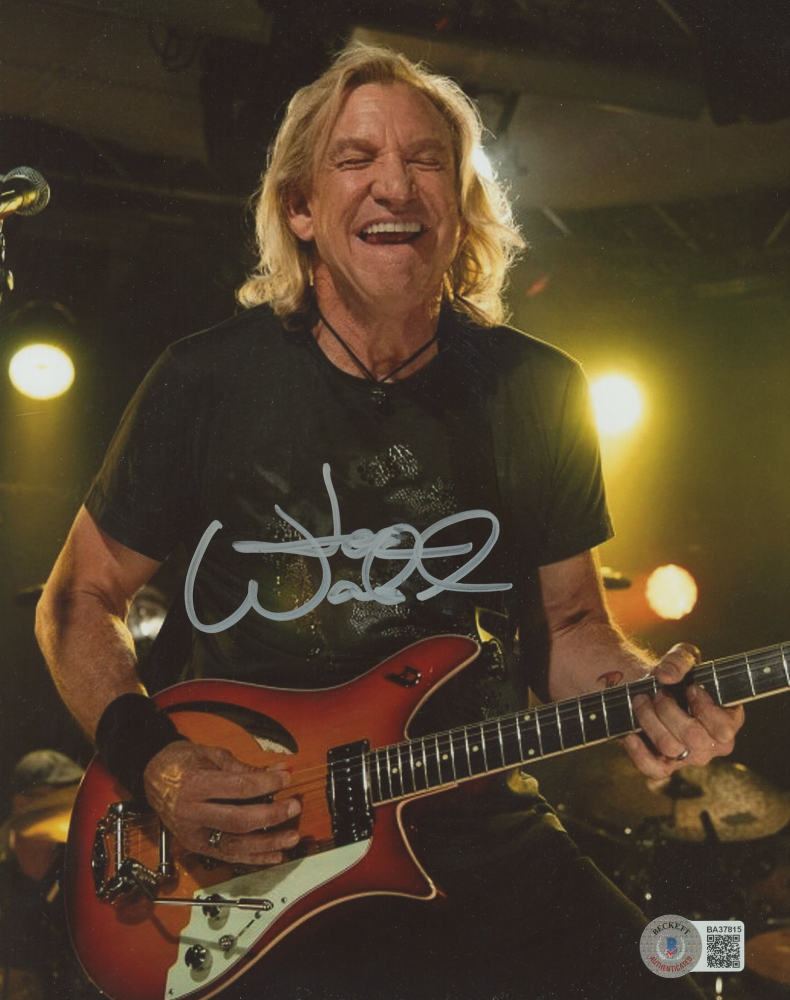 Joe Walsh Signed 8x10 Photo (Beckett) | Pristine Auction