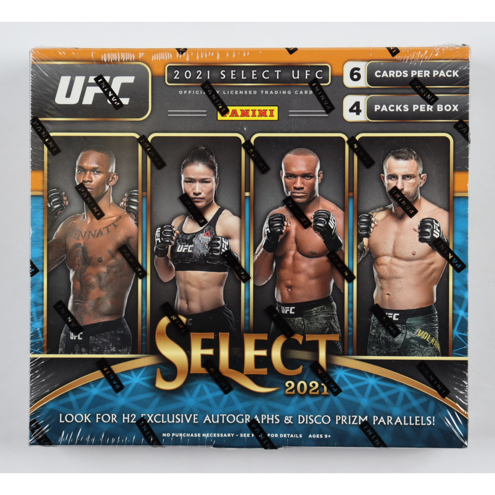 2021 Panini UFC Select H2 Hobby Hybrid Box with (4) Packs | Pristine ...