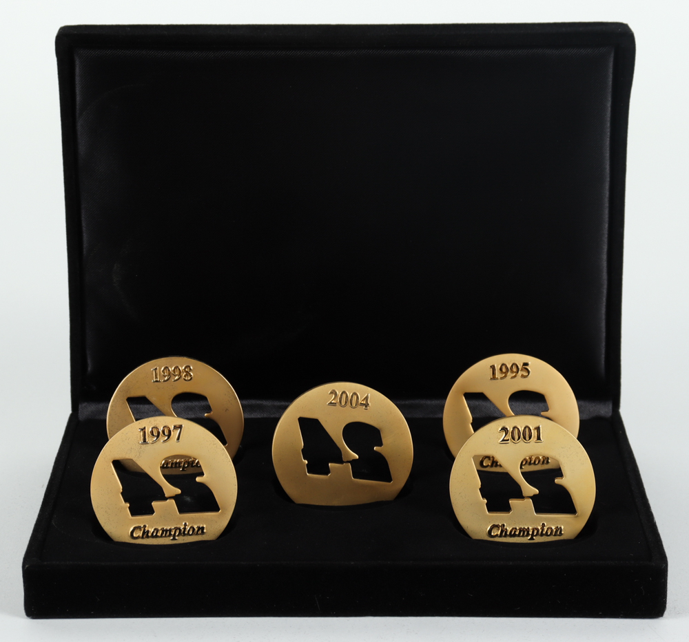 Jeff Gordon Commemorative Coin Set with Case | Pristine Auction