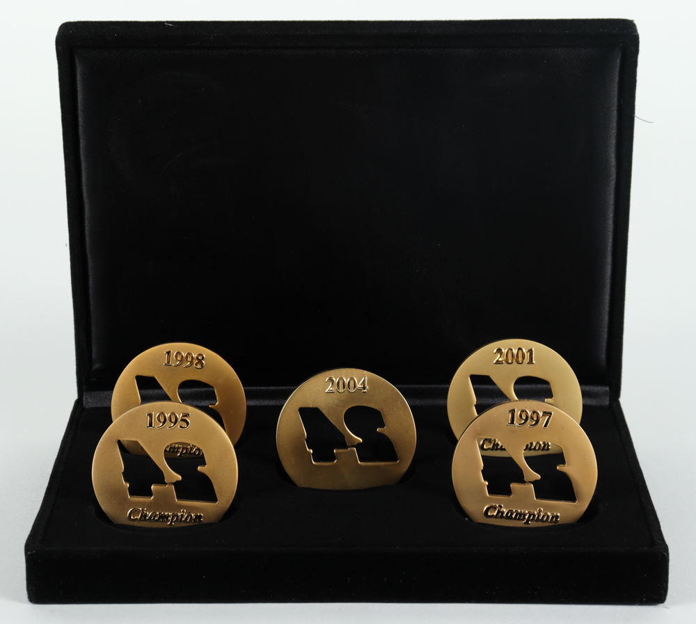 Jeff Gordon Commemorative Coin Set with Case | Pristine Auction