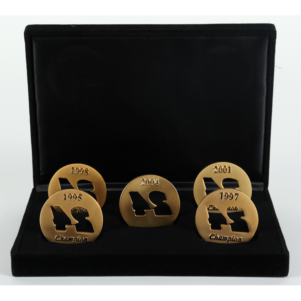 Jeff Gordon Commemorative Coin Set with Case | Pristine Auction