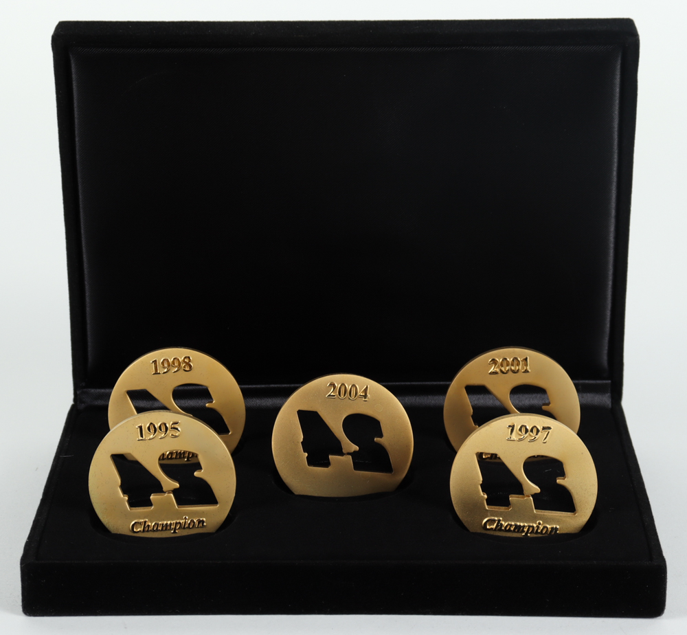 Jeff Gordon Commemorative Coin Set with Case | Pristine Auction