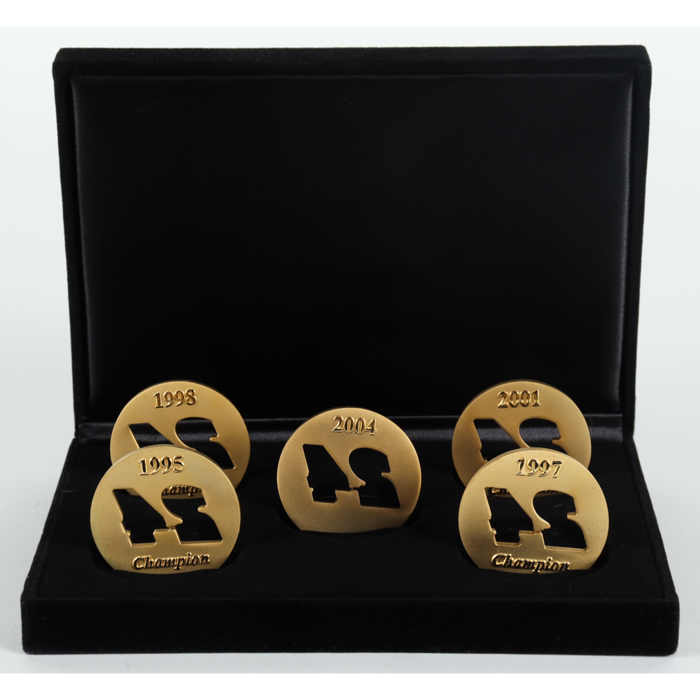 Jeff Gordon Commemorative Coin Set with Case | Pristine Auction