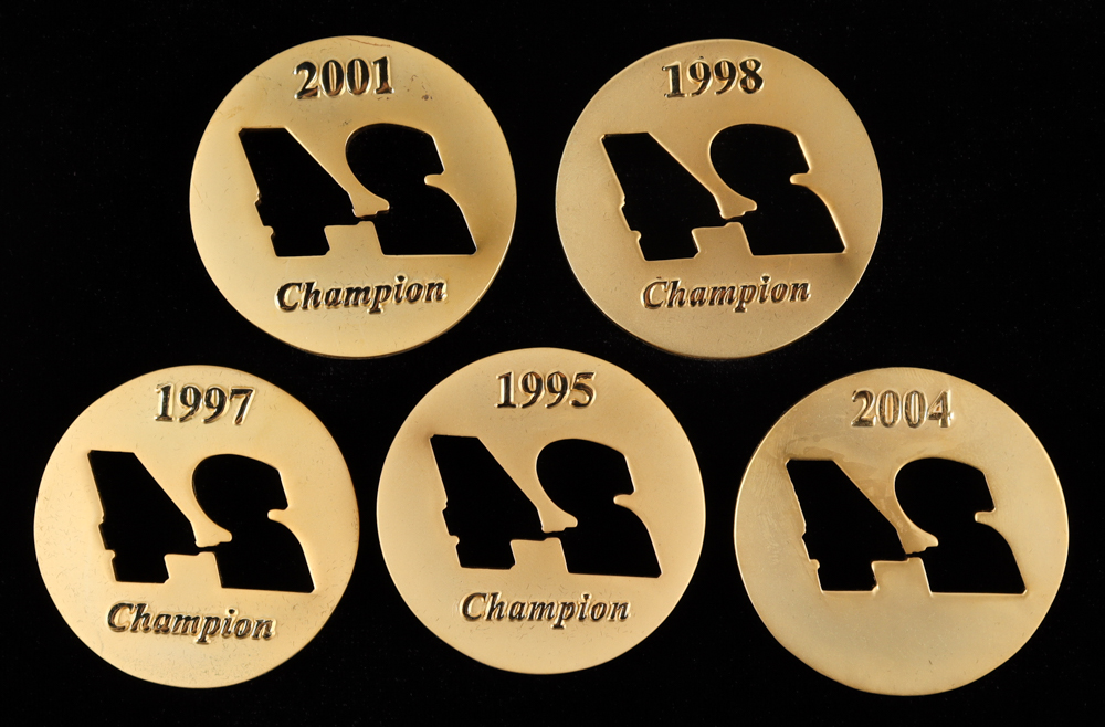 Jeff Gordon Commemorative Coin Set with Case | Pristine Auction