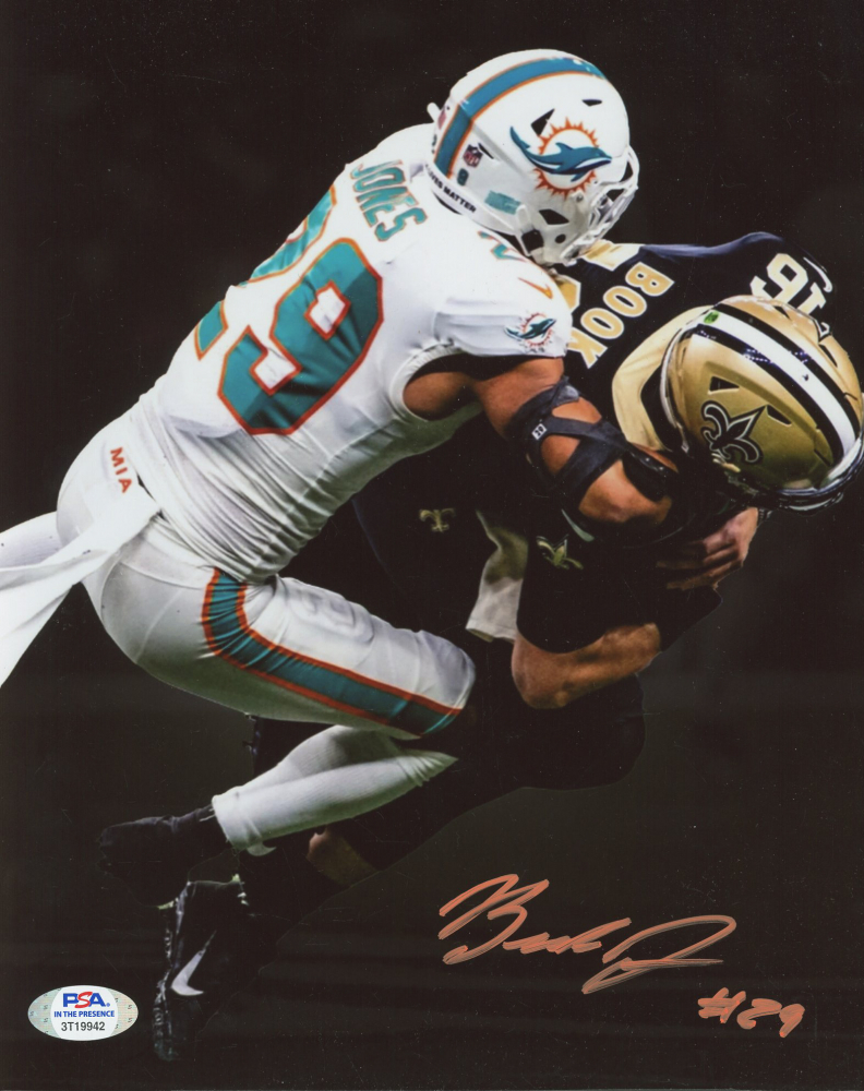 Brandon Jones Signed Dolphins 8x10 Photo (PSA) | Pristine Auction