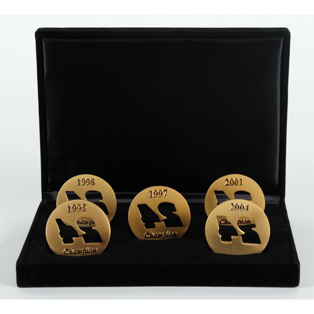 Jeff Gordon Commemorative Coin Set with Case | Pristine Auction