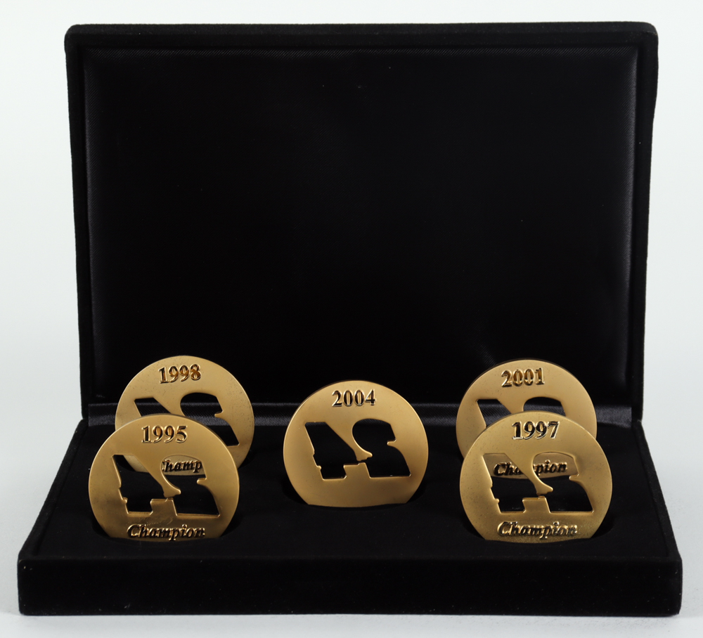 Jeff Gordon Commemorative Coin Set with Case | Pristine Auction