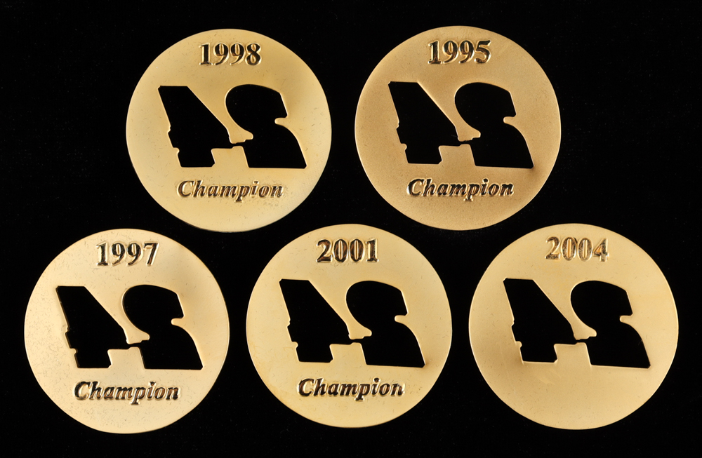 Jeff Gordon Commemorative Coin Set with Case | Pristine Auction