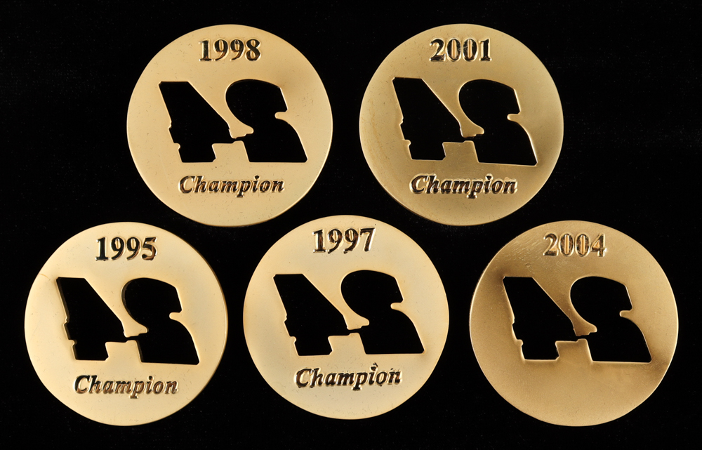 Jeff Gordon Commemorative Coin Set with Case | Pristine Auction