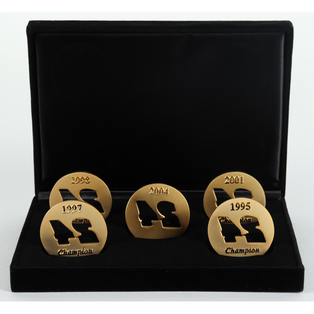 Jeff Gordon Commemorative Coin Set with Case | Pristine Auction