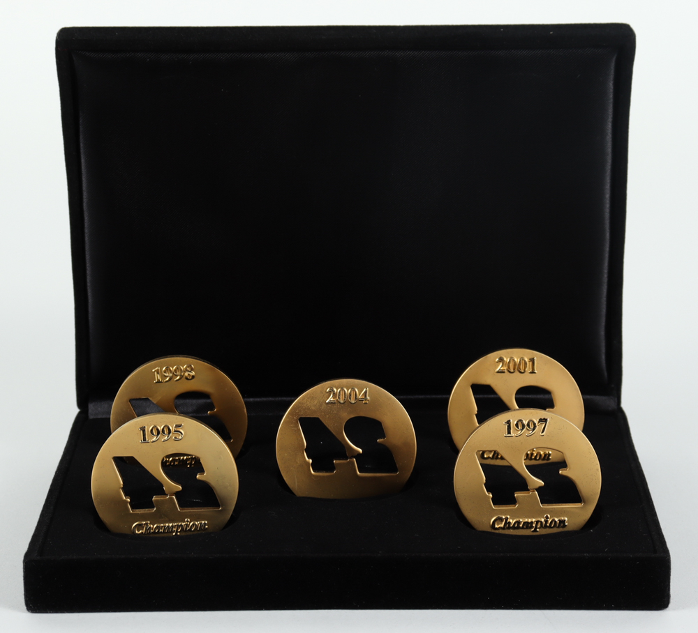 Jeff Gordon Commemorative Coin Set with Case | Pristine Auction