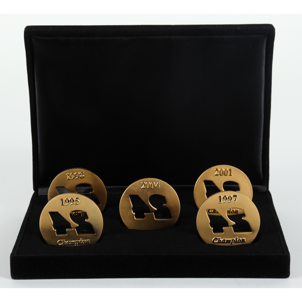 Jeff Gordon Commemorative Coin Set with Case | Pristine Auction