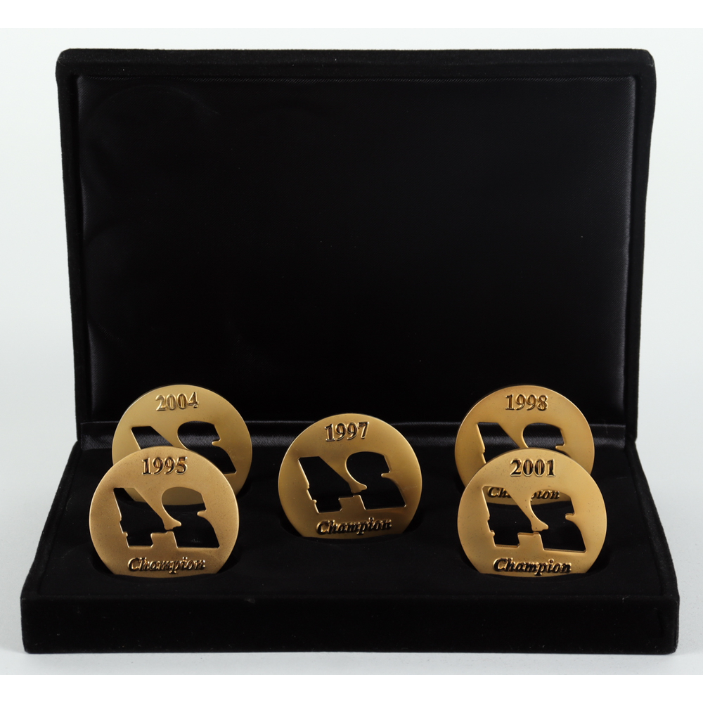 Jeff Gordon Commemorative Coin Set with Case | Pristine Auction