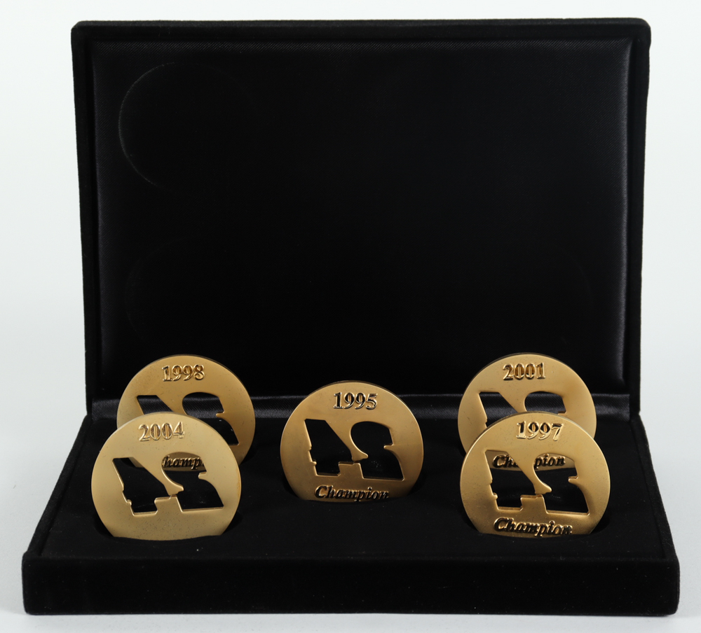Jeff Gordon Commemorative Coin Set with Case | Pristine Auction