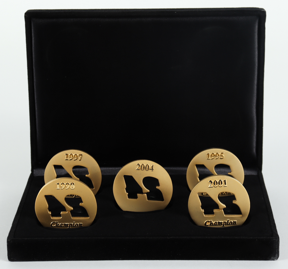 Jeff Gordon Commemorative Coin Set with Case | Pristine Auction