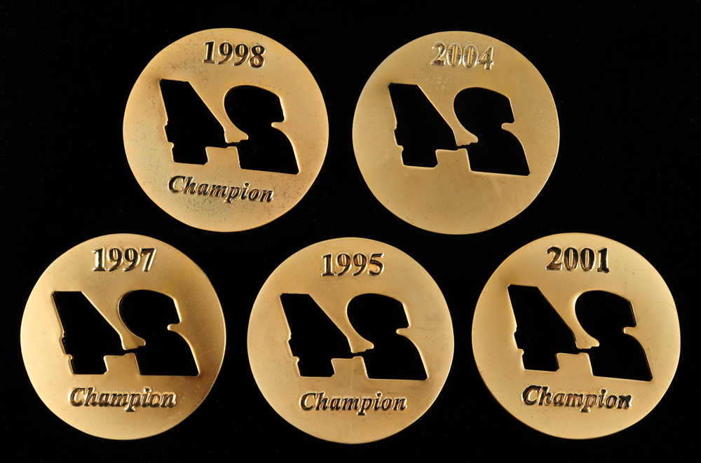 Jeff Gordon Commemorative Coin Set with Case | Pristine Auction