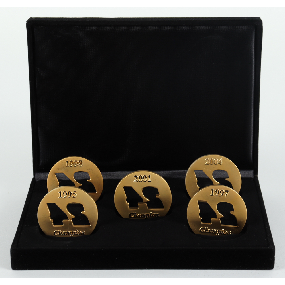 Jeff Gordon Commemorative Coin Set with Case | Pristine Auction