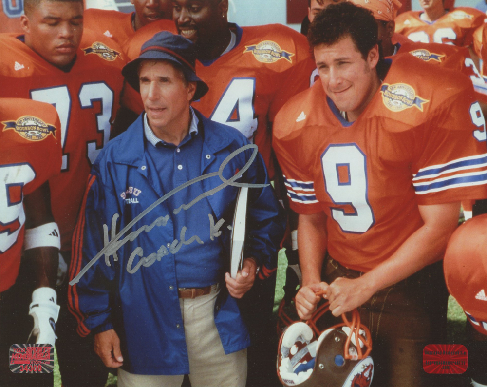 Henry Winkler Signed "The Waterboy" 8x10 Photo Inscribed "Coach K ...