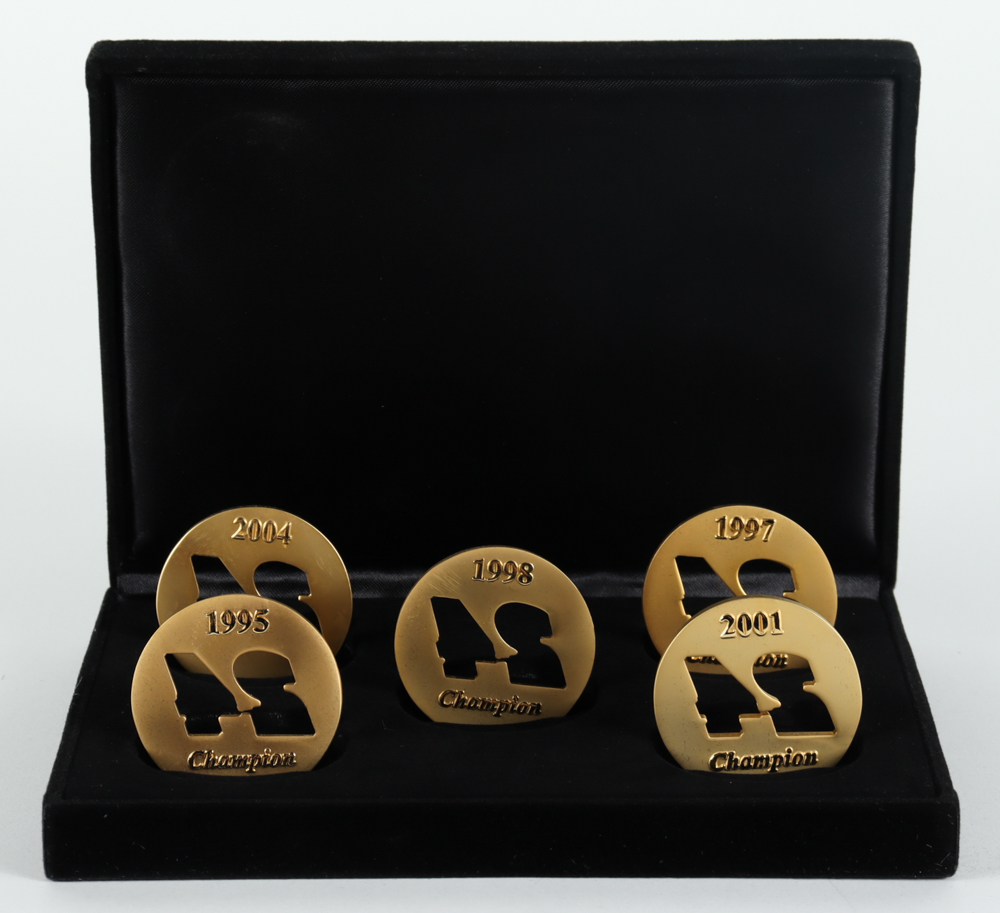 Jeff Gordon Commemorative Coin Set with Case | Pristine Auction