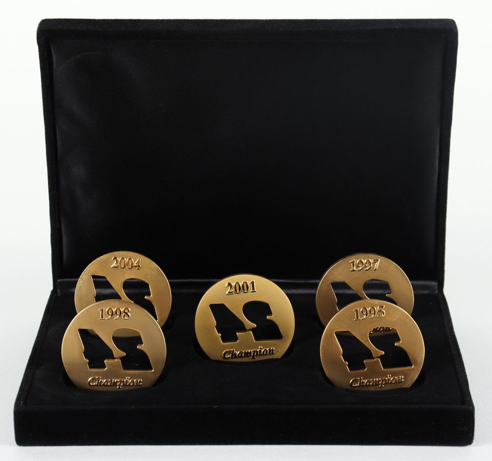 Jeff Gordon Commemorative Coin Set with Case | Pristine Auction