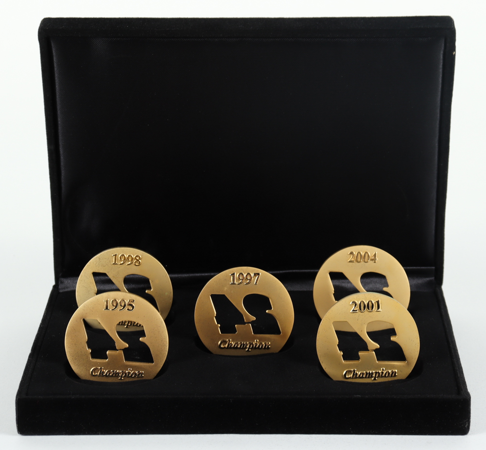 Jeff Gordon Commemorative Coin Set with Case | Pristine Auction