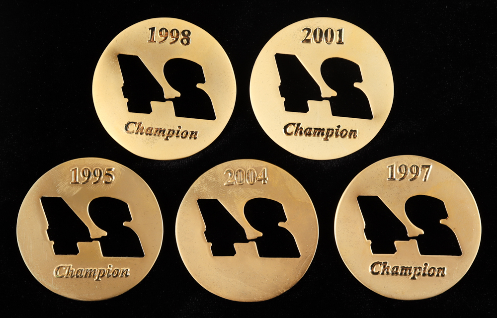 Jeff Gordon Commemorative Coin Set with Case | Pristine Auction