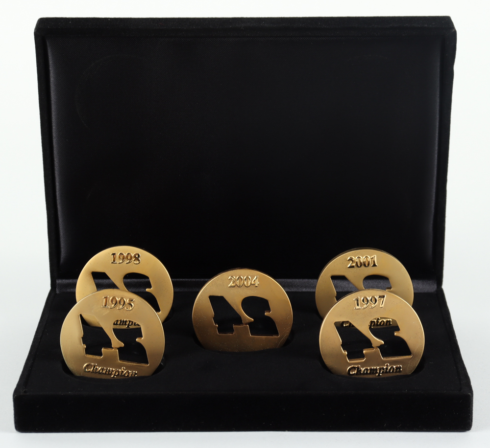 Jeff Gordon Commemorative Coin Set with Case | Pristine Auction