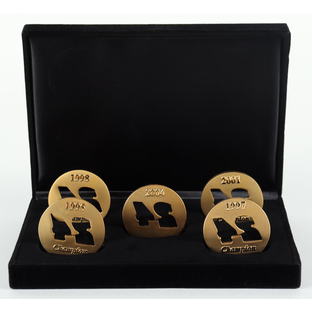 Jeff Gordon Commemorative Coin Set with Case | Pristine Auction