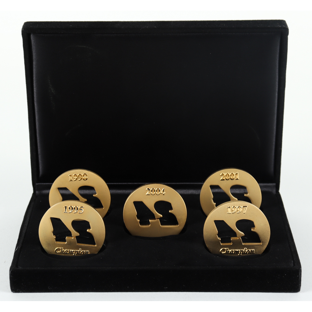 Jeff Gordon Commemorative Coin Set with Case | Pristine Auction