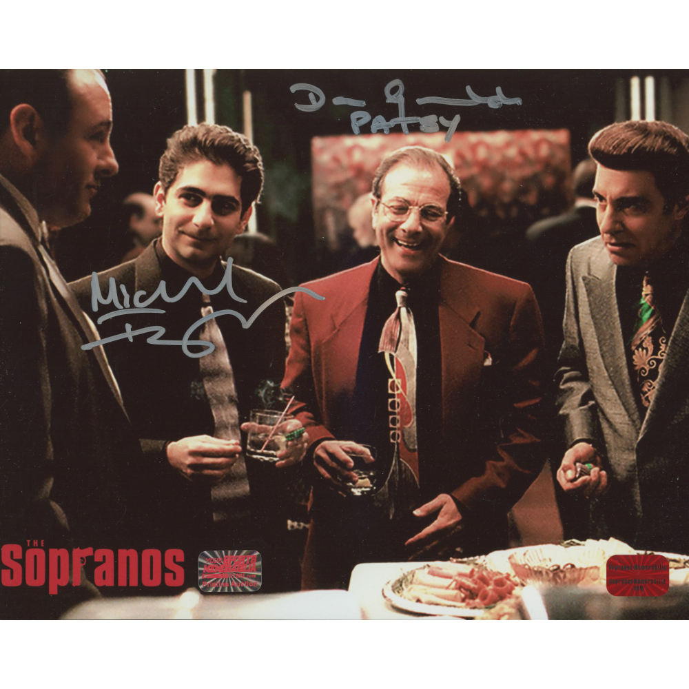 Dan Grimaldi & Michael Imperioli Signed "The Sopranos" 8x10 Photo Inscribed "Patsy" (YSMS ...