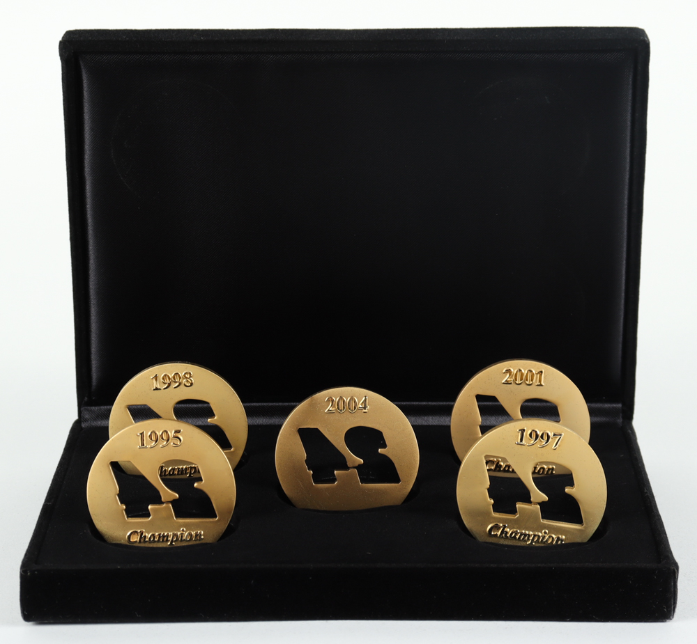 Jeff Gordon Commemorative Coin Set with Case | Pristine Auction