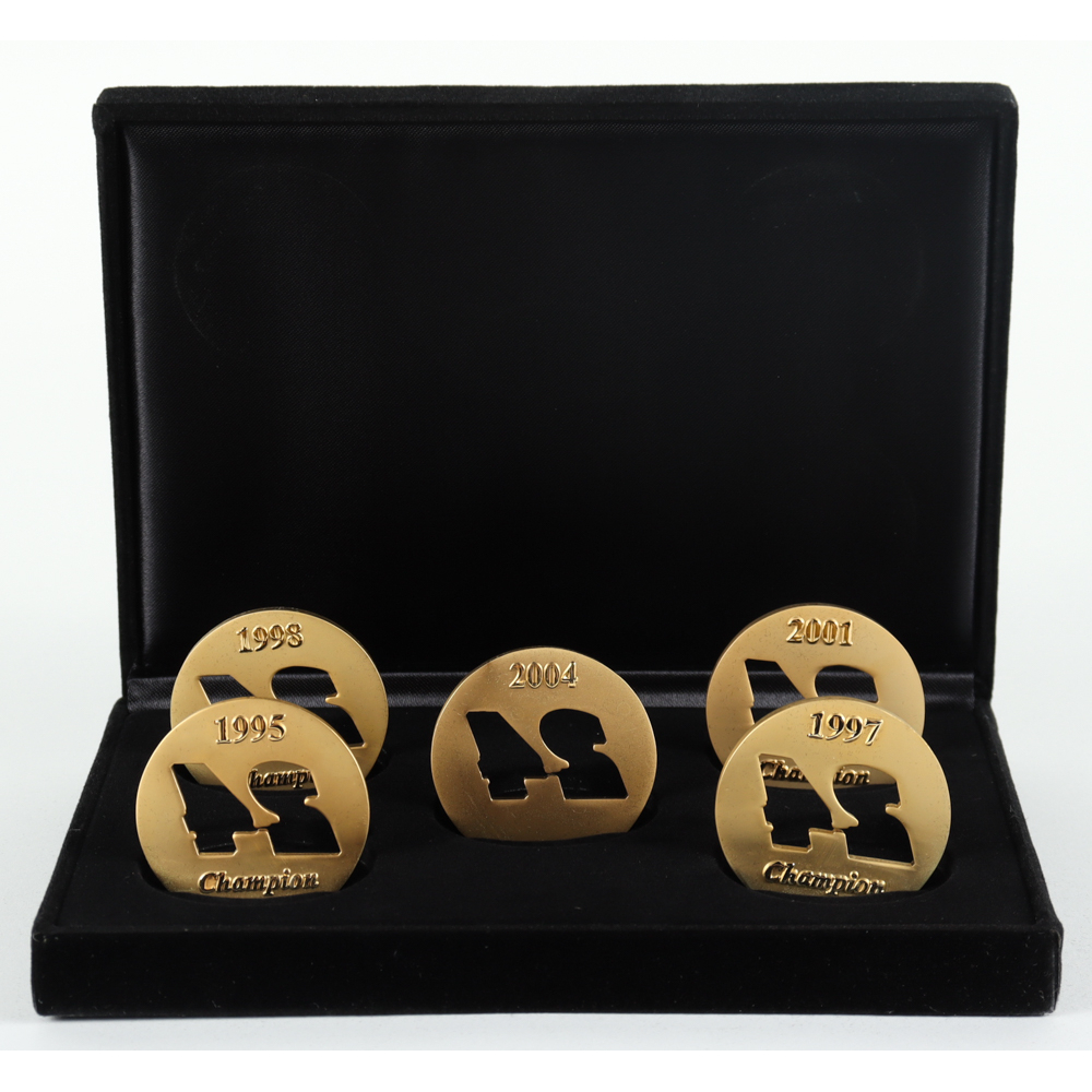 Jeff Gordon Commemorative Coin Set with Case | Pristine Auction