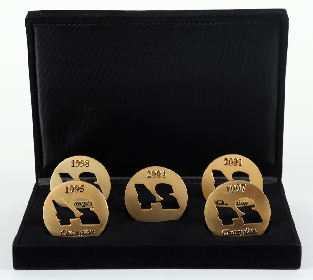 Jeff Gordon Commemorative Coin Set with Case | Pristine Auction