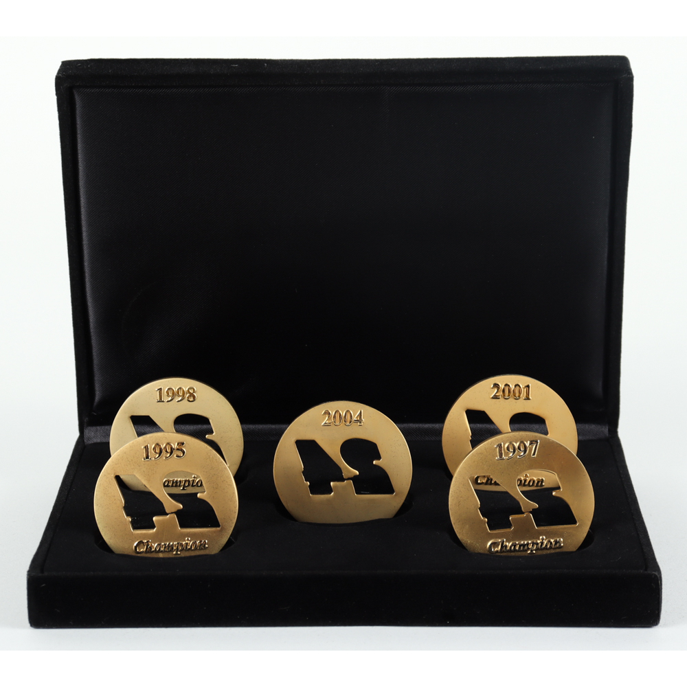 Jeff Gordon Commemorative Coin Set with Case | Pristine Auction
