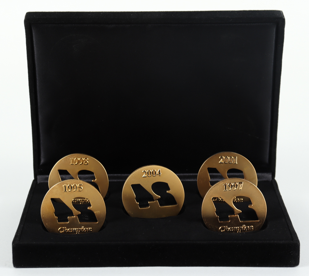 Jeff Gordon Commemorative Coin Set with Case | Pristine Auction